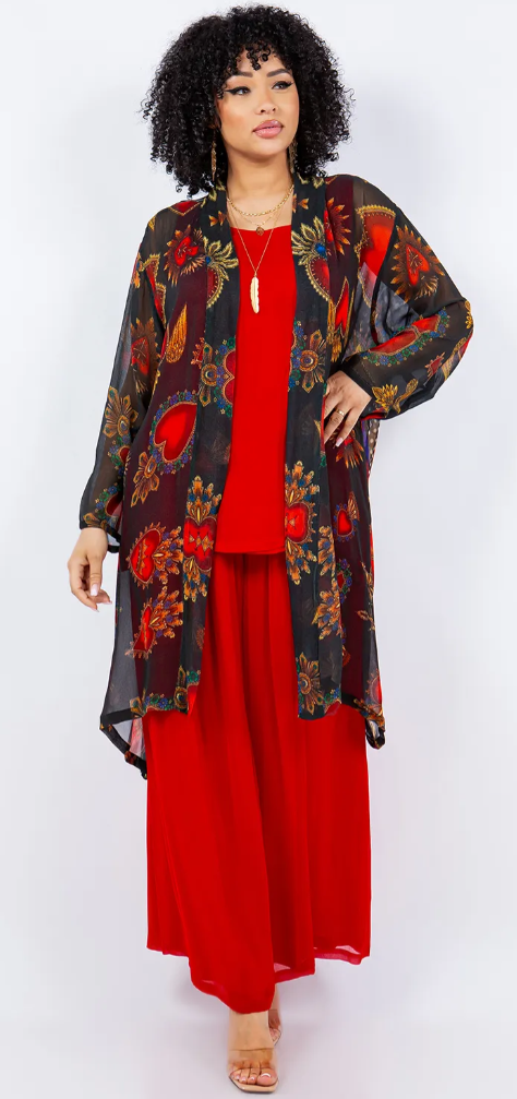 SALE! Sunheart Milagro Heart Astral Dreaming Jacket Hippie Chic Resort ...
